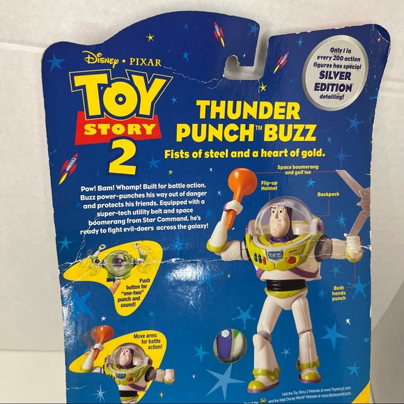 Disney | Toys | 999 Disney Toy Story 2 Buzz Lightyear Thunder Punch ...